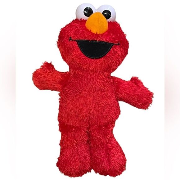 Hasbro | Toys | Hasbro Sesamestreet Elmo Talking Plush Stuffed Animal ...